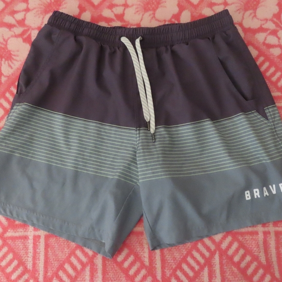 brave | Shorts | Brave Clothing Activewear Lined Shorts L | Poshmark
